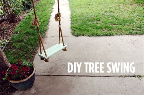 How To Hang A Swing From A Tree A Beautiful Mess