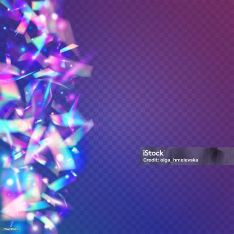 글리치 반짝임 핑크 블러 틴셀 크리스탈 눈부심 레인보우 효과 유니콘 아트 홀리데이 포일 반짝이는 축제 일러스트레이션 파티 디자인