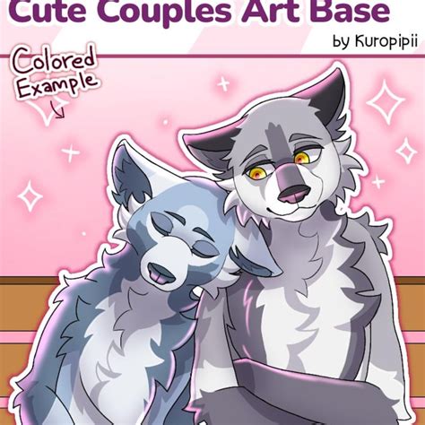 Drawing Base Couple Etsy
