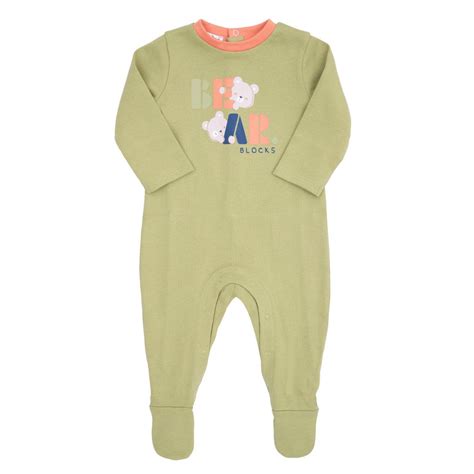 Tutina Verde Neonato Orsetto Bimbostore