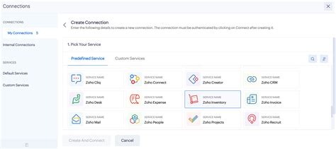 Connections User Guide Zoho Expense