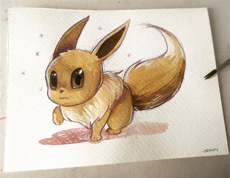 Eevee Fan Art By Wallach1 On Deviantart