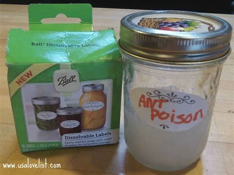 How To Get Rid Of Ants With Diy Ant Bait Using Safe Made In Usa Ingredients Usa Love List