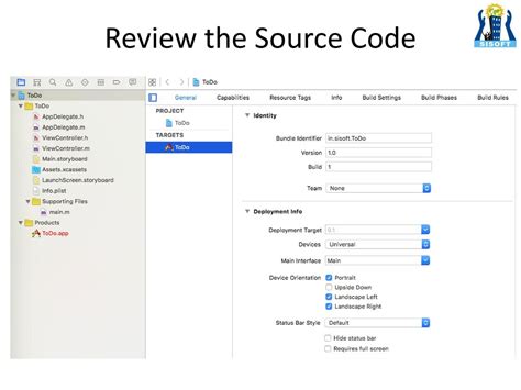 Ios First Application Anatomy Ppt Download