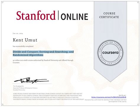 Kent Umut On Linkedin Learningjourney Algorithms Datastructures Stanforduniversity