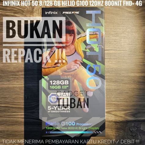 Jual Infinix Hot GB Helio G Hz Nit FHD G Shopee