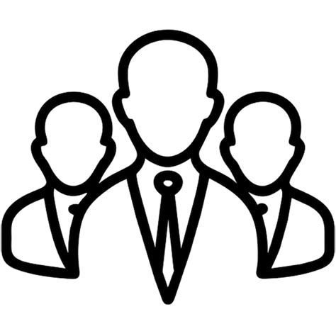 Premium Vector Team Icon Outline