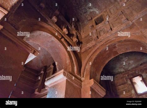 Inside Biete Amanuel House Of Emmanuel One Of The Rock Hewn Churches