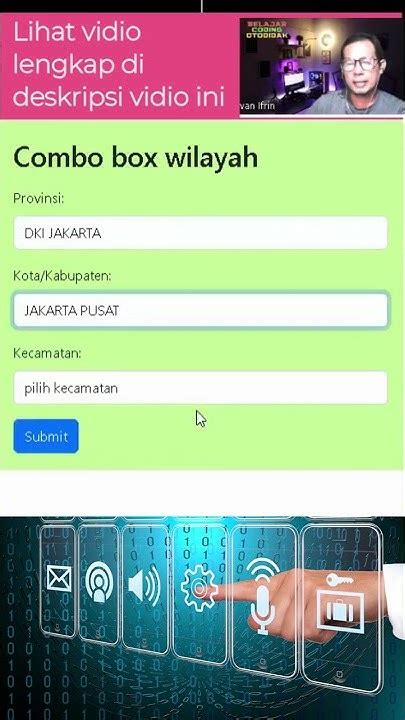 Combobox Wilayah Indoneia Jquery Ajax Short Youtube