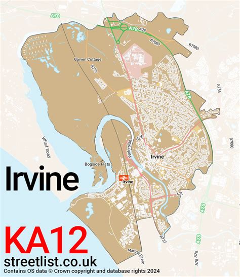 Ka12 Postcode District Local Information For Irvine And Nearby Areas