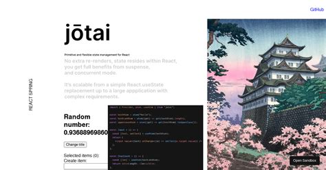 Valtio Playground Codesandbox