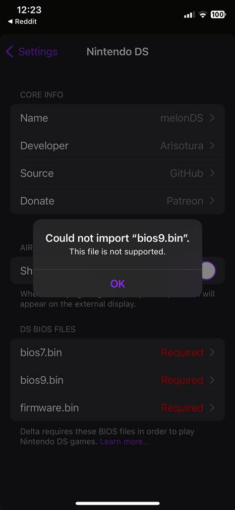 Bios Files Not Supported Rdeltaemulator
