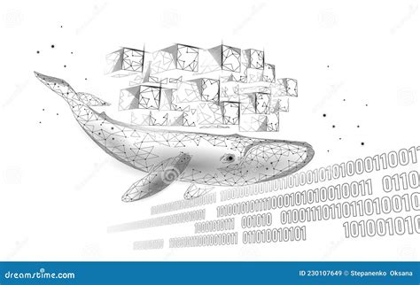 Whale And Container Computer Docker Developer App Concept Business