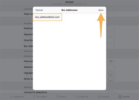 BCC Your CRM System When Sharing Content Showpad Help Center