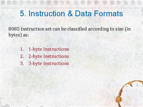 Understanding Assembly Language Instruction A Microprocessor Executes Instructions
