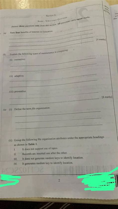 2024 Waec Data Processing Obj Essay Answers