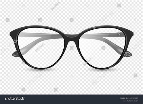 Vector 3d Realistic Black Round Frame Stock Vector Royalty Free