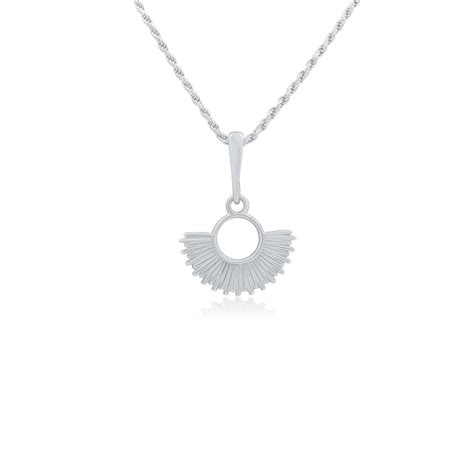 Zawieszka Słońce Sun Srebrna