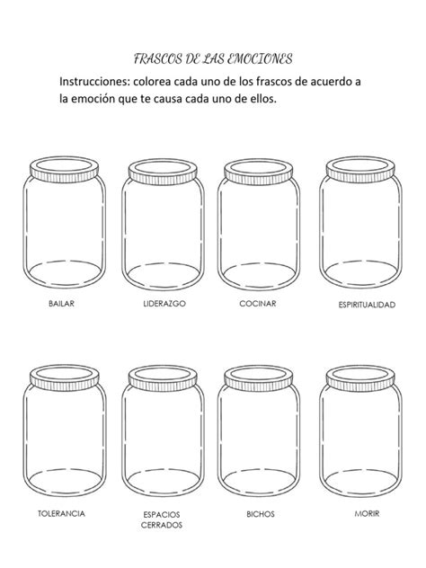 Frascos De Las Emociones Pdf