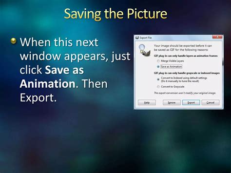 Making A Animated GIF In GIMP PPTX