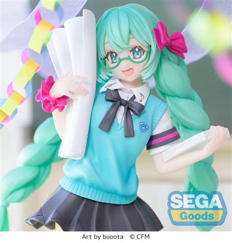 Vocaloid Series Luminista Figure Hatsune Miku 16th Anniversary Booo