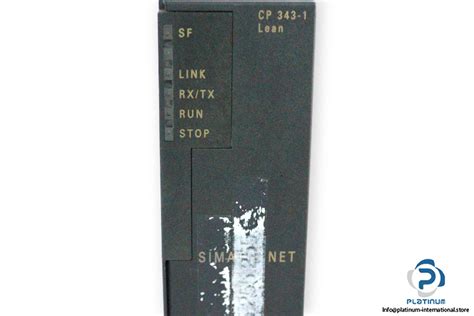 Siemens 6gk7 343 1cx00 0xe0 Industrial Ethernet Platinum International