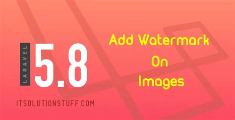 Add Watermark On Images In Laravel Danatec