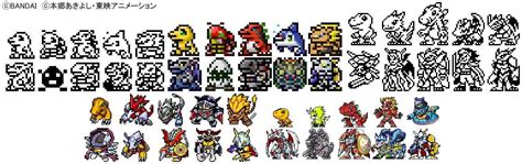 Official Digimon Web Poll 104 Favorite Type Of Digimon Pixel Art R Digimon