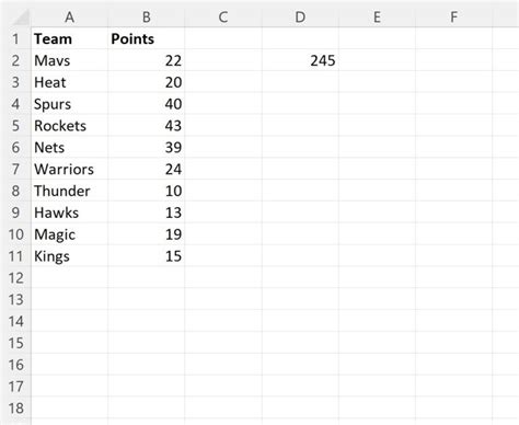Vba How To Sum Values In Range