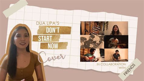 Dont Start Now Cover C Dua Lipa Youtube