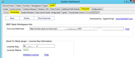 Connectwise Automate Integration With Slack Sendto Slack Plugin