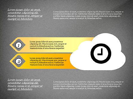 Process With Options And Icons Presentation Template For Google Slides And PowerPoint