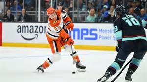 Ducks News Beckett Sennecke Responds To Moms Reaction To 1st Nhl Goal