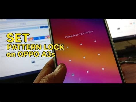 How To Set Pattern Lock On Screen OPPO A S YouTube