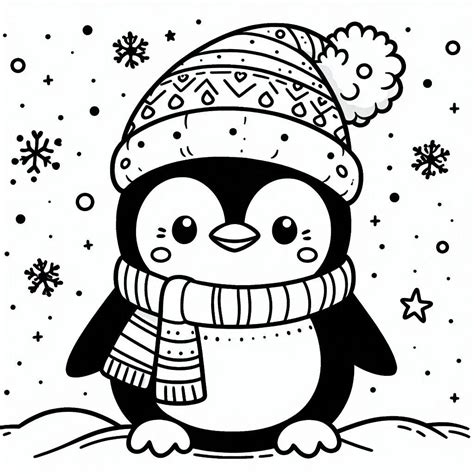 30 Pinguin Kleurplaat Unieke Download En Print Tekening