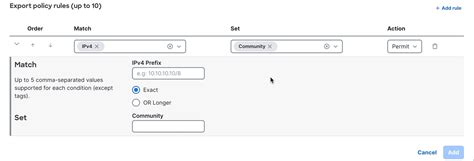 Cisco Nexus Hyperfabric Cisco Nexus Hyperfabric Configure BGP Cisco