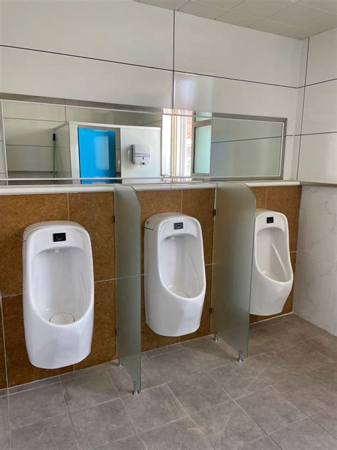 청주 남자 화장실 소변기 가림막 센서 자동 감지기 물내림 설치 현장으로 고고고~해보실께요 네이버 블로그