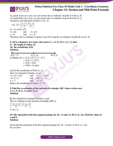 Selina Solutions Concise Mathematics Class 10 Chapter 13 Section And