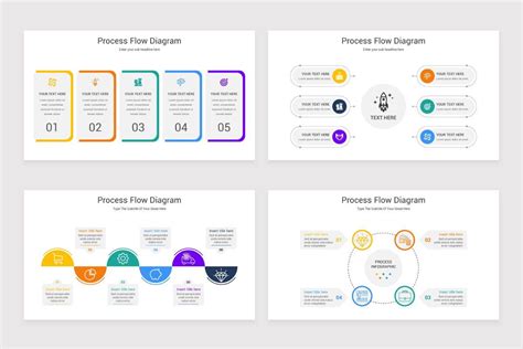 Process Flow Diagram Keynote Template Presentation Template