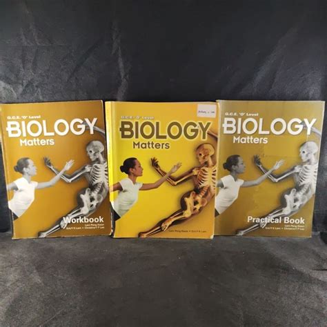 Jual Buku Gce O Level Biology Matters Textbook Workbook