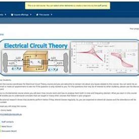 A Course Website Example Download Scientific Diagram