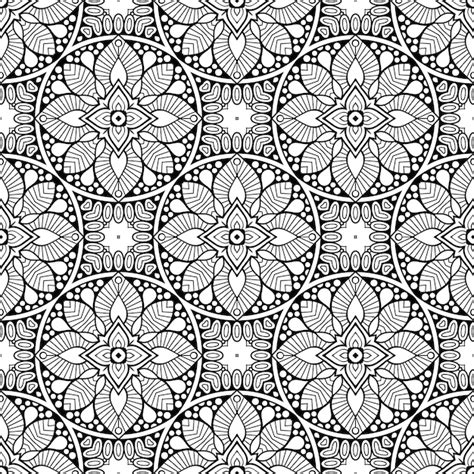 Premium Vector Decorative Geometric Tile Seamless Pattern