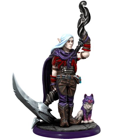 I Did A Heroforge Re Imagining Of The Ct Cast The 7th And Last Ones Are Spoilers For Newbies