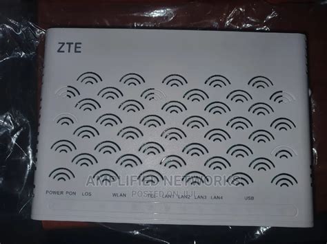 Zte Fiber Gpon Router In Ikeja Networking Products Idefaure Okhunlun Jiji Ng