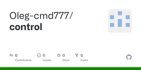 Github Oleg Cmd777control