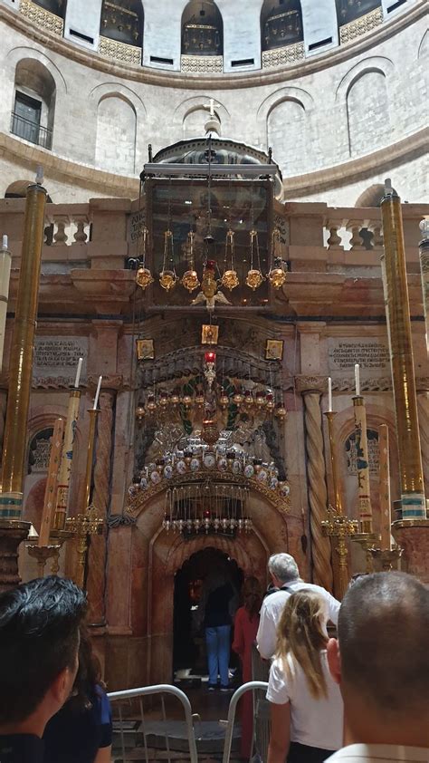 Visita Ao Santo Sepulcro Jerusalém Viaje Comigo