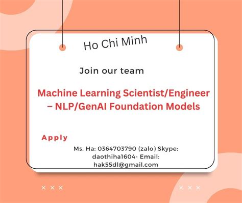 Ha Dao Thi On Linkedin Machinelearning Nlp Genai Hochiminh Ml Nlp Nlp Genaimodels