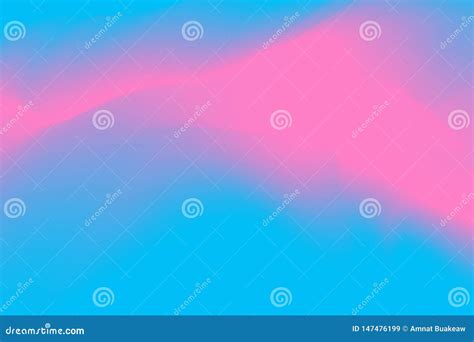 Blurred Blue And Pink Pastel Colors Soft Wave Colorful Effect For Background Abstract