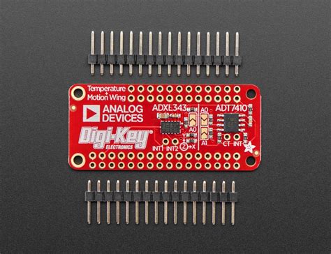 New Product Adafruit Adxl343 Adt7410 Sensor Featherwing Adafruit