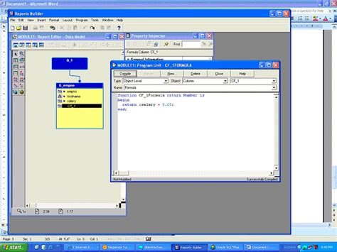About Data Model Columns Oracle Apps
